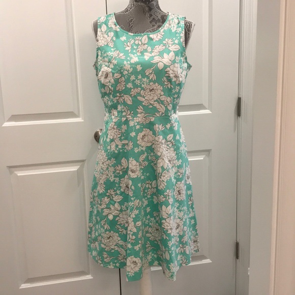 Talbots | Dresses | Talbots Floral Dress | Poshmark